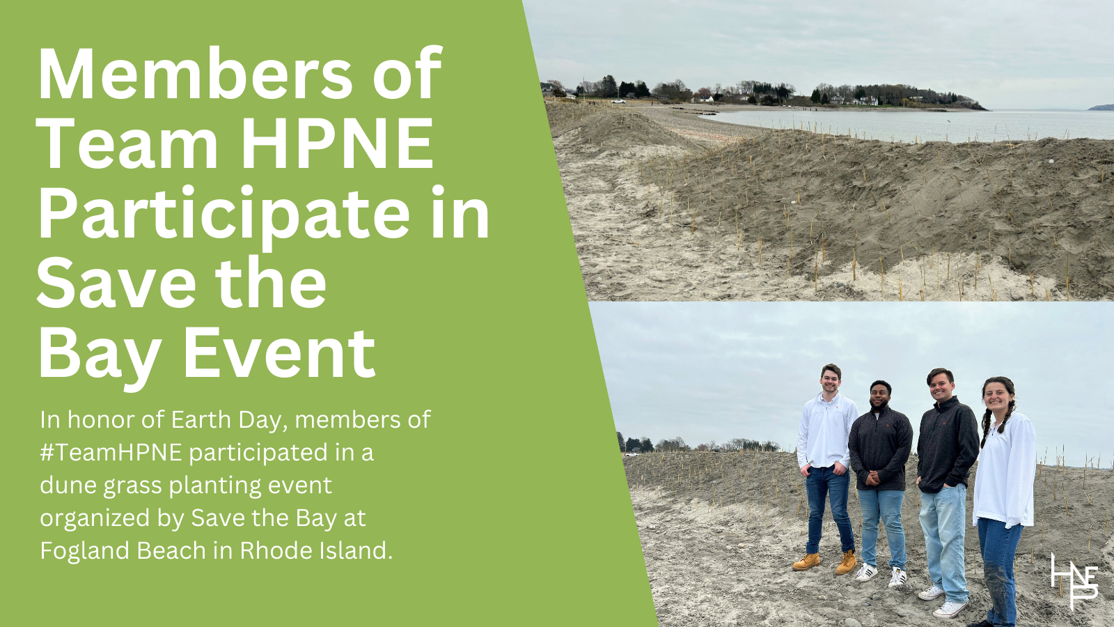 Members of Team HPNE Participate in Save the Bay Event | HPNE